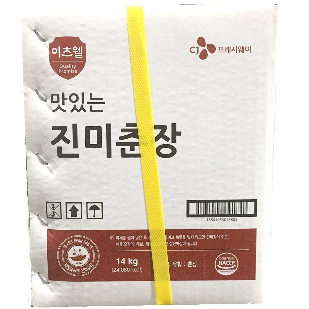 SM-CHUNGJUNGWON CHUNJANG (Black Bean Paste) - 14KG진미 춘장 | SeelaMart